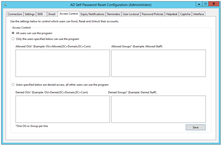Active Directory Password Reset, AD Self Password Reset