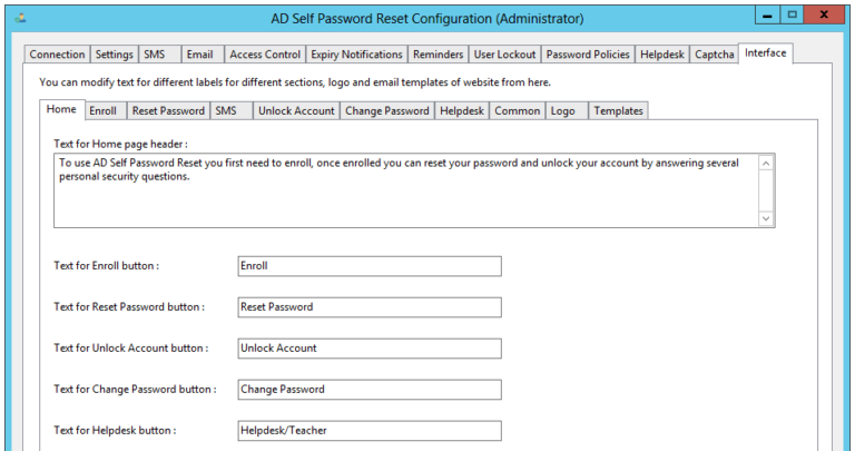 Active Directory Password Reset, AD Self Password Reset
