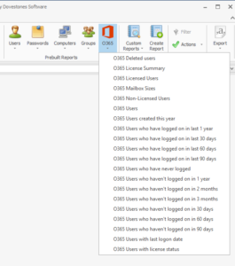 AD Reporting, Active Directory Reporting - Dovestones Software