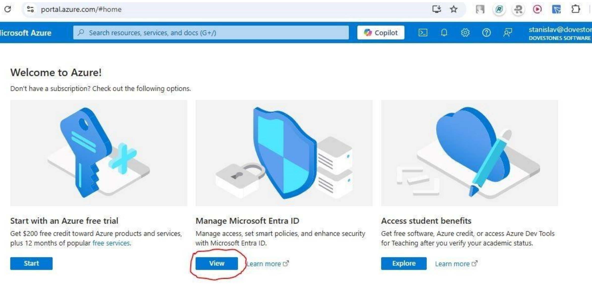 Entra ID Setup Guide - Dovestones Software